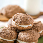 Grandma's Gobs (Chocolate Whoopie Pies) | Flour on My Fingers