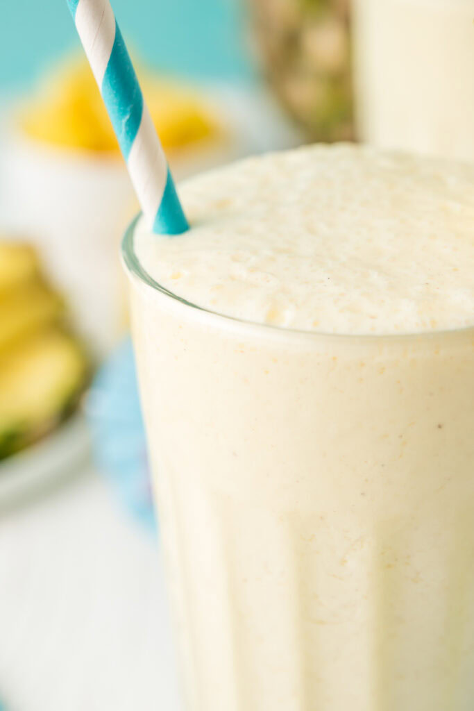 Thick and Creamy Pineapple Milkshake in Just 5 Minutes - Flour on My ...